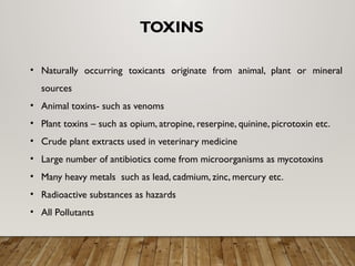 Basic toxicology Introduction,terminology and source | PPTX