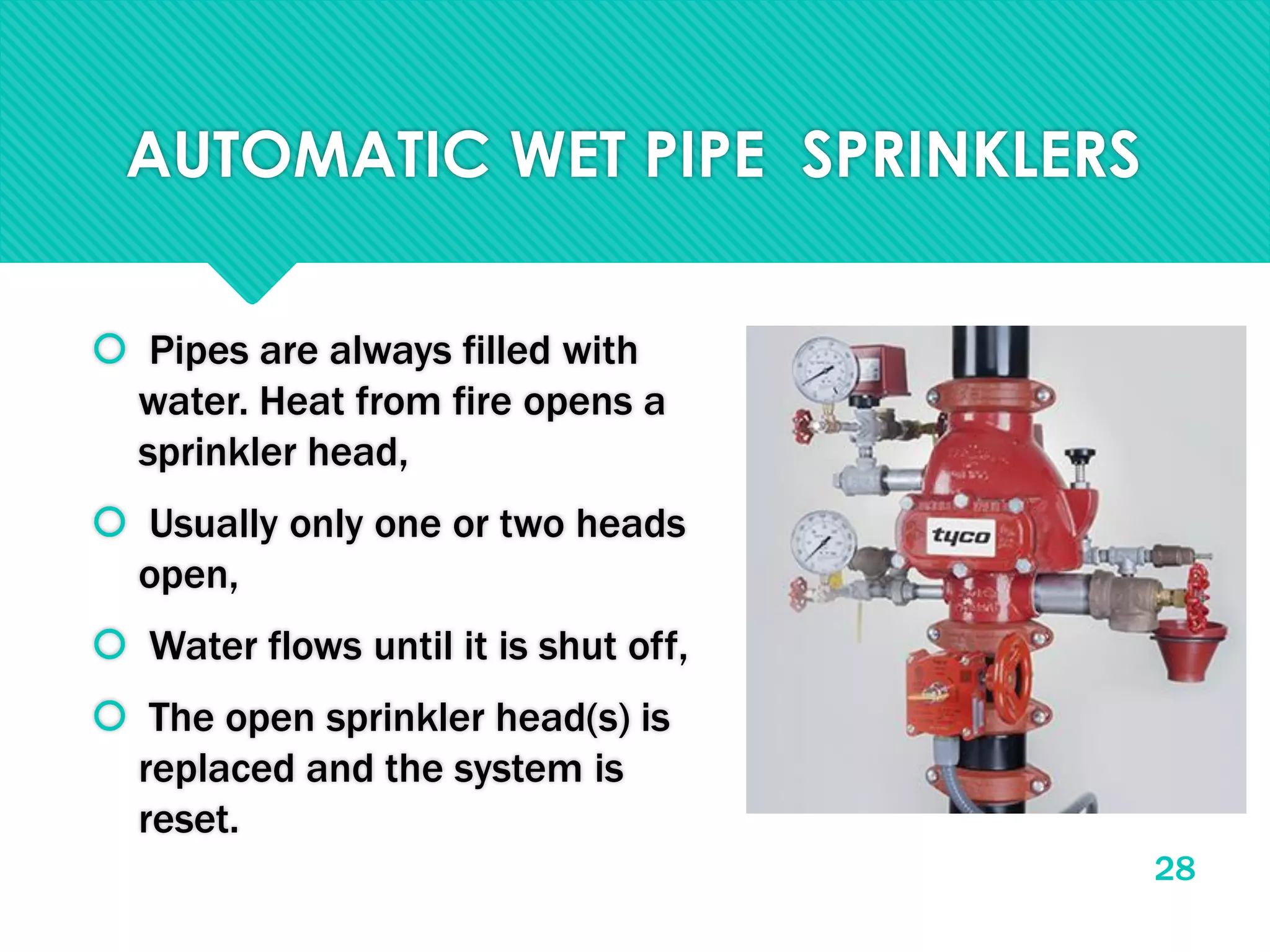 Basic training water based fire protection | PDF