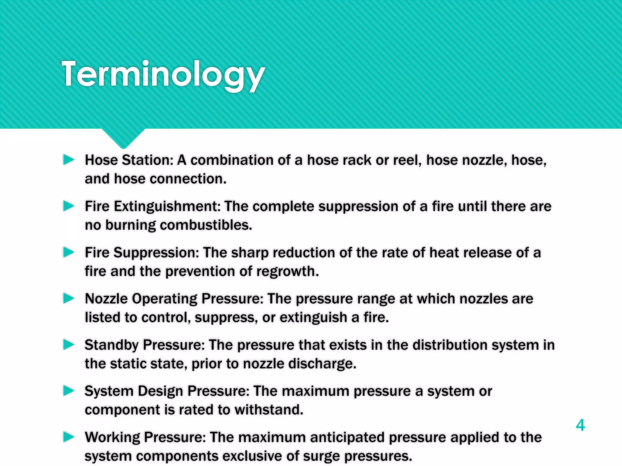 Basic training water based fire protection | PDF