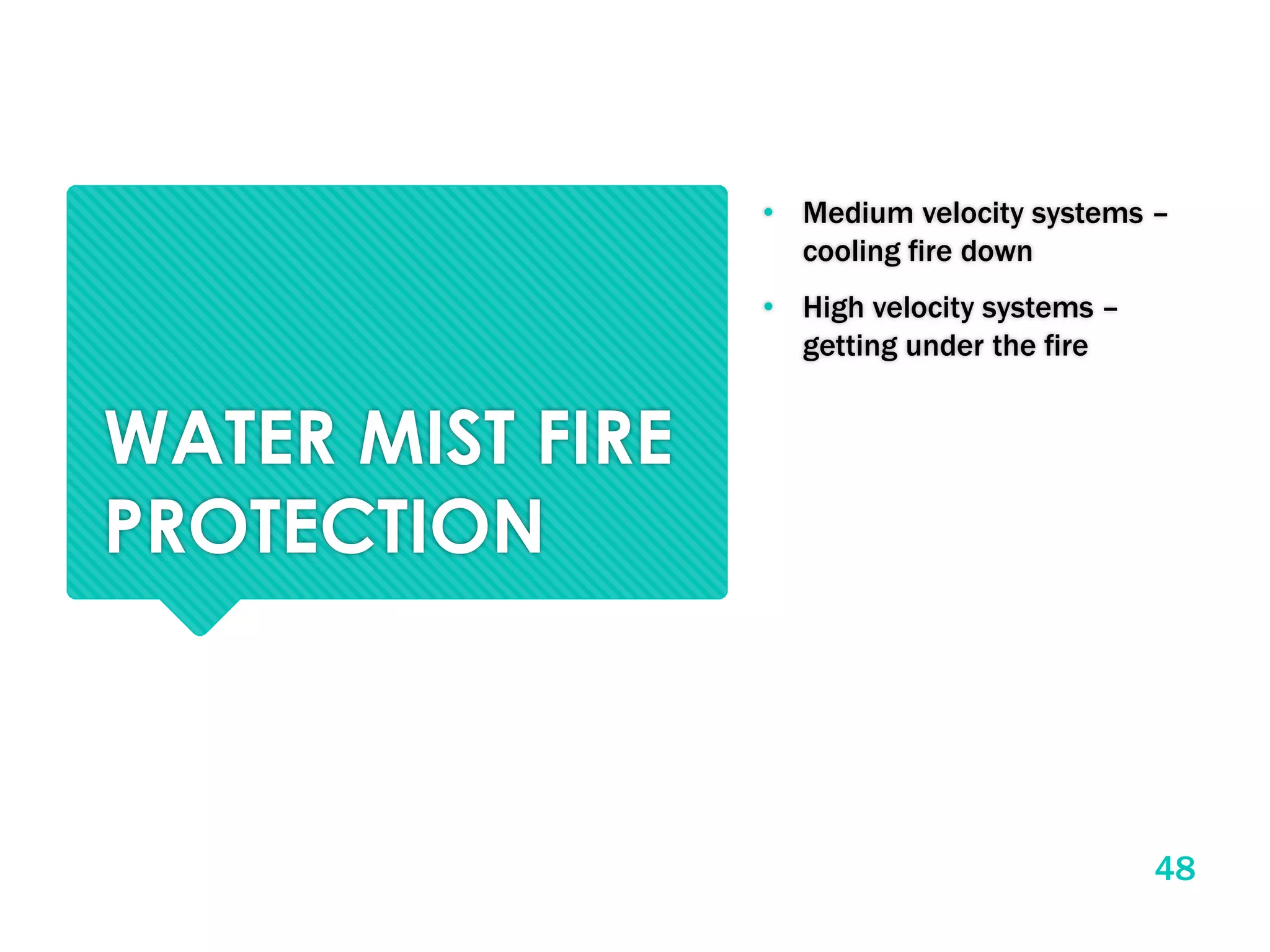 Basic training water based fire protection | PDF