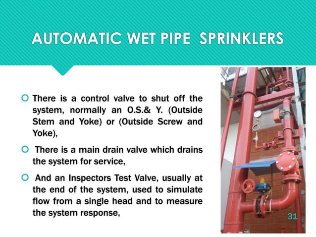 Basic training water based fire protection | PDF