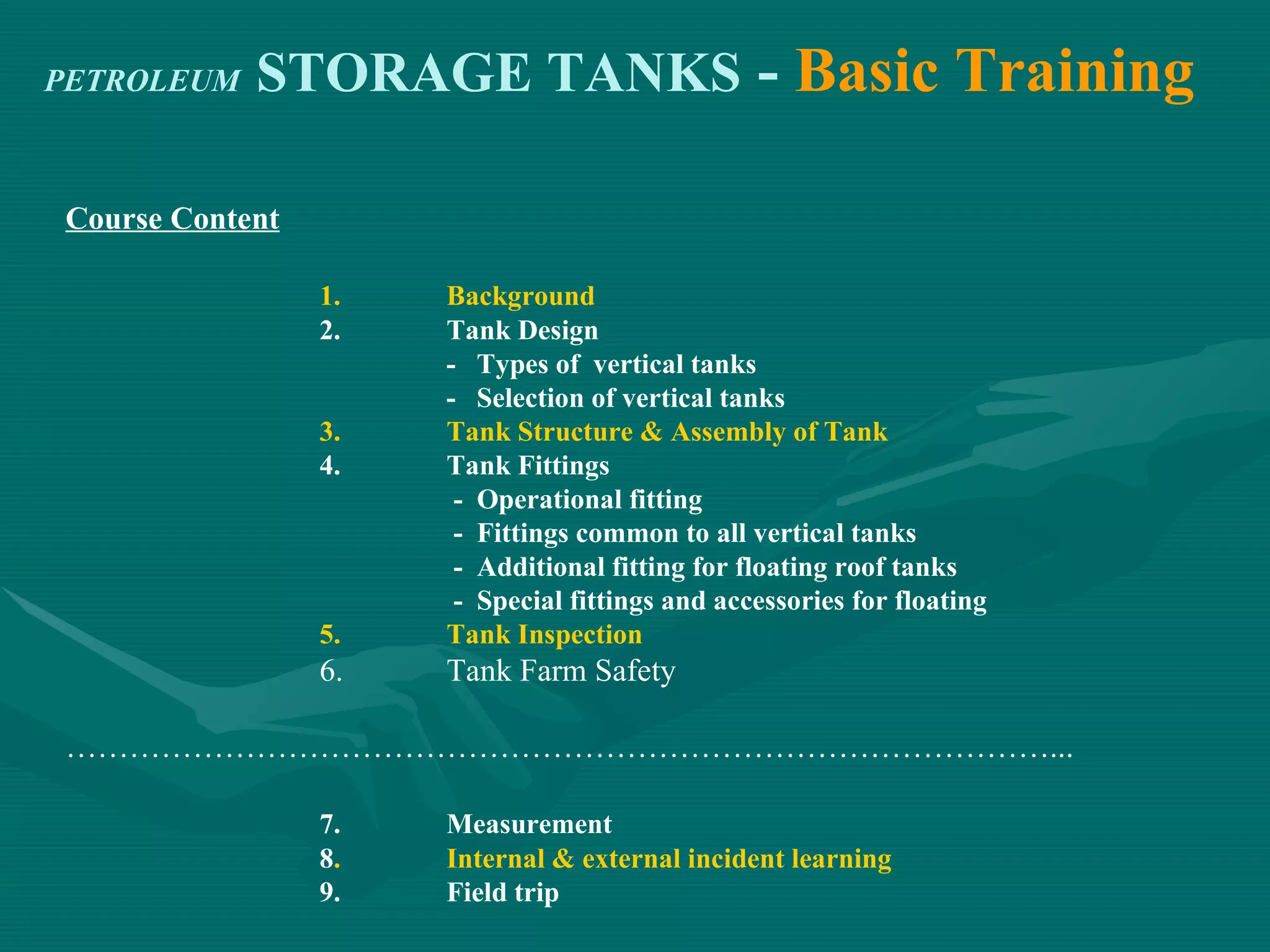 Basic Training Of Storage Tank.pdf
