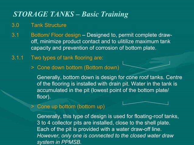 Basic Training Of Storage Tank.pdf | Science