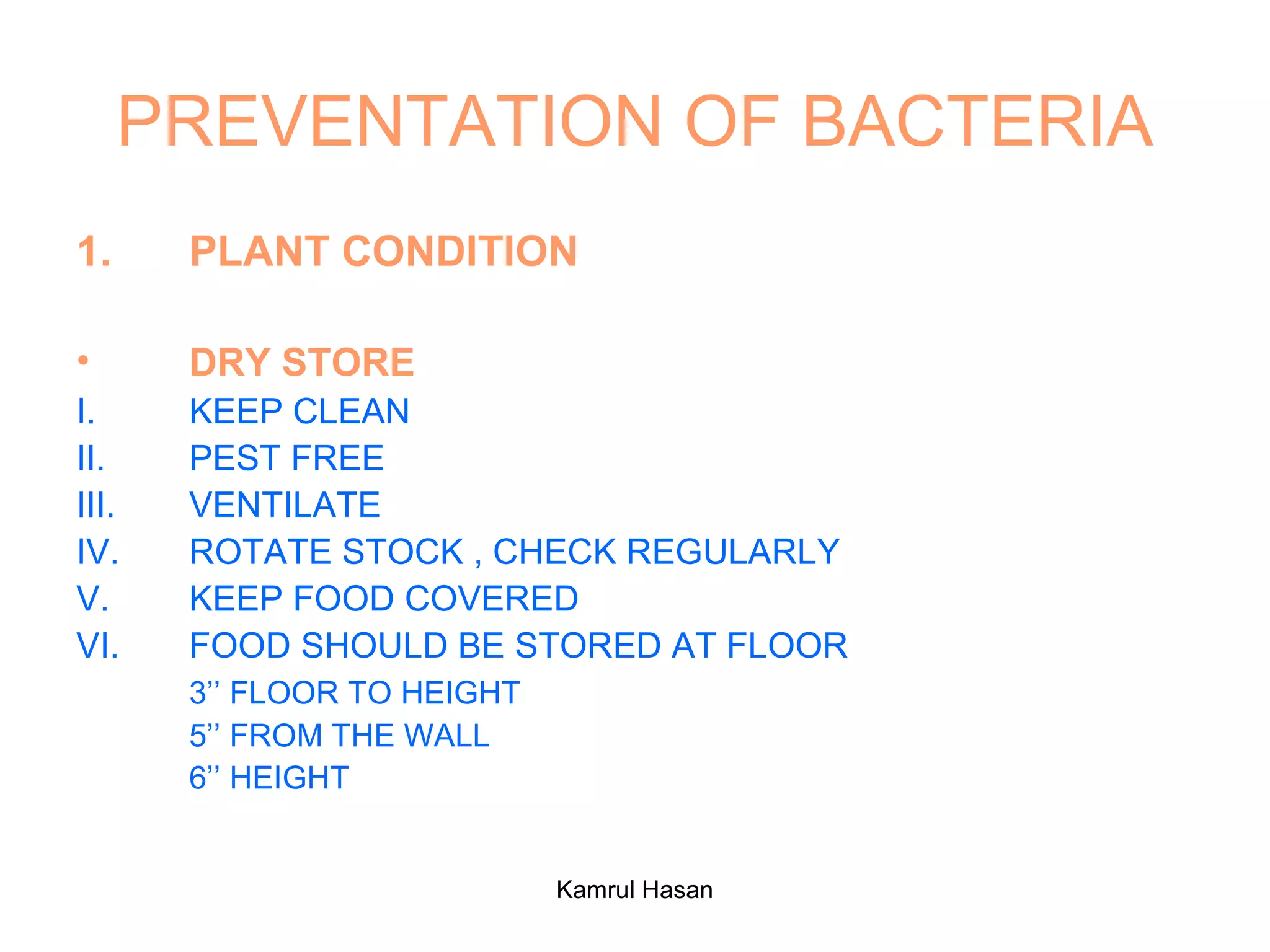 Basic training on food handling | PPT