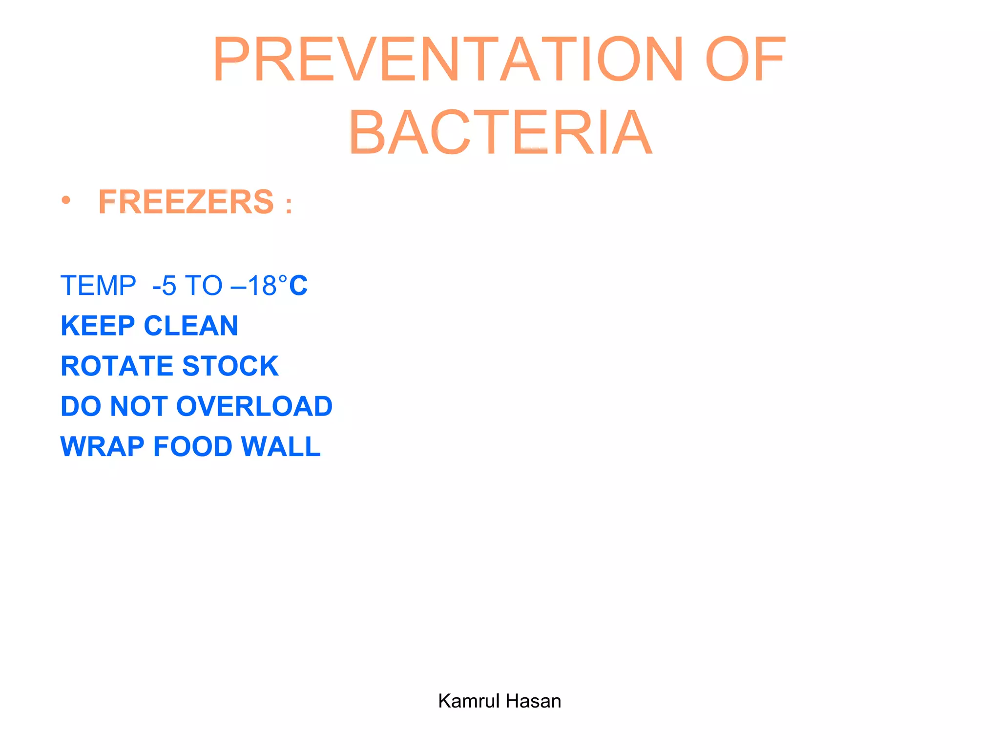 Basic training on food handling | PPT