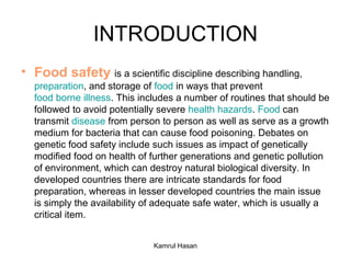 Basic training on food handling | PPT