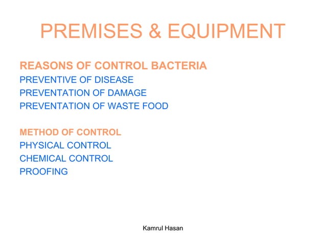 Basic training on food handling | PPT