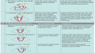 Basic transesophageal echo TEE anaesthesia | PPTX