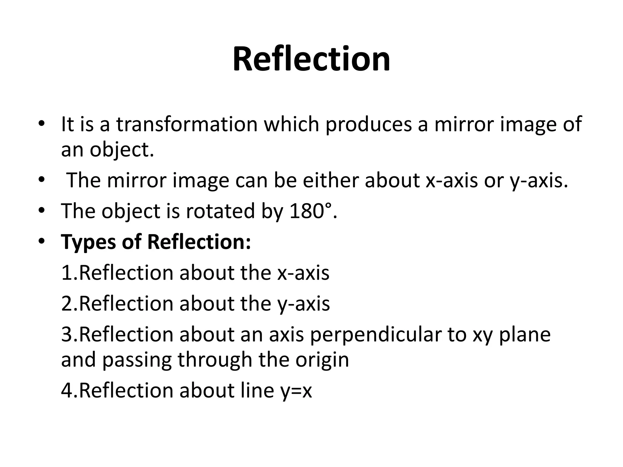 2D- Transformation | PPTX