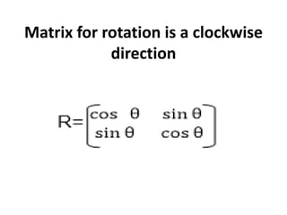 2D- Transformation | PPTX