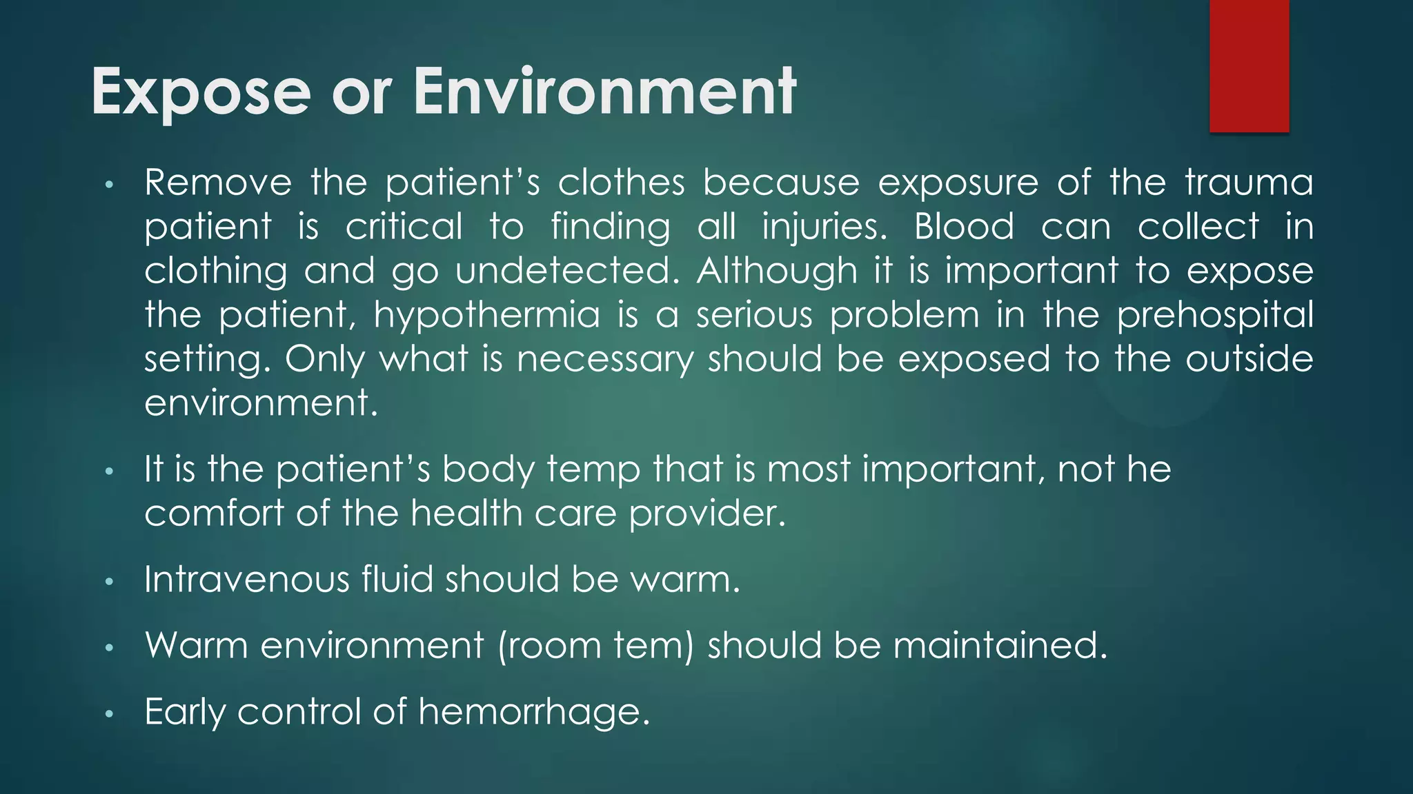 Basic trauma life support | PPTX
