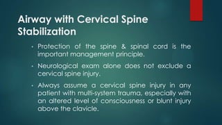 Basic trauma life support | PPTX