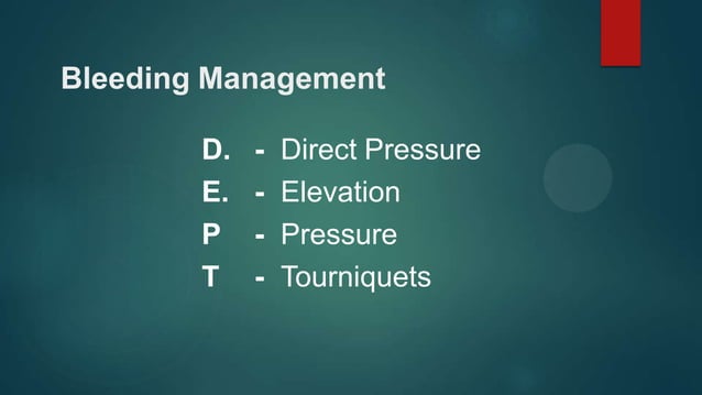 Basic trauma life support | PPTX | First Aid | Injuries
