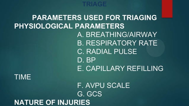 Basic trauma life support | PPTX | First Aid | Injuries