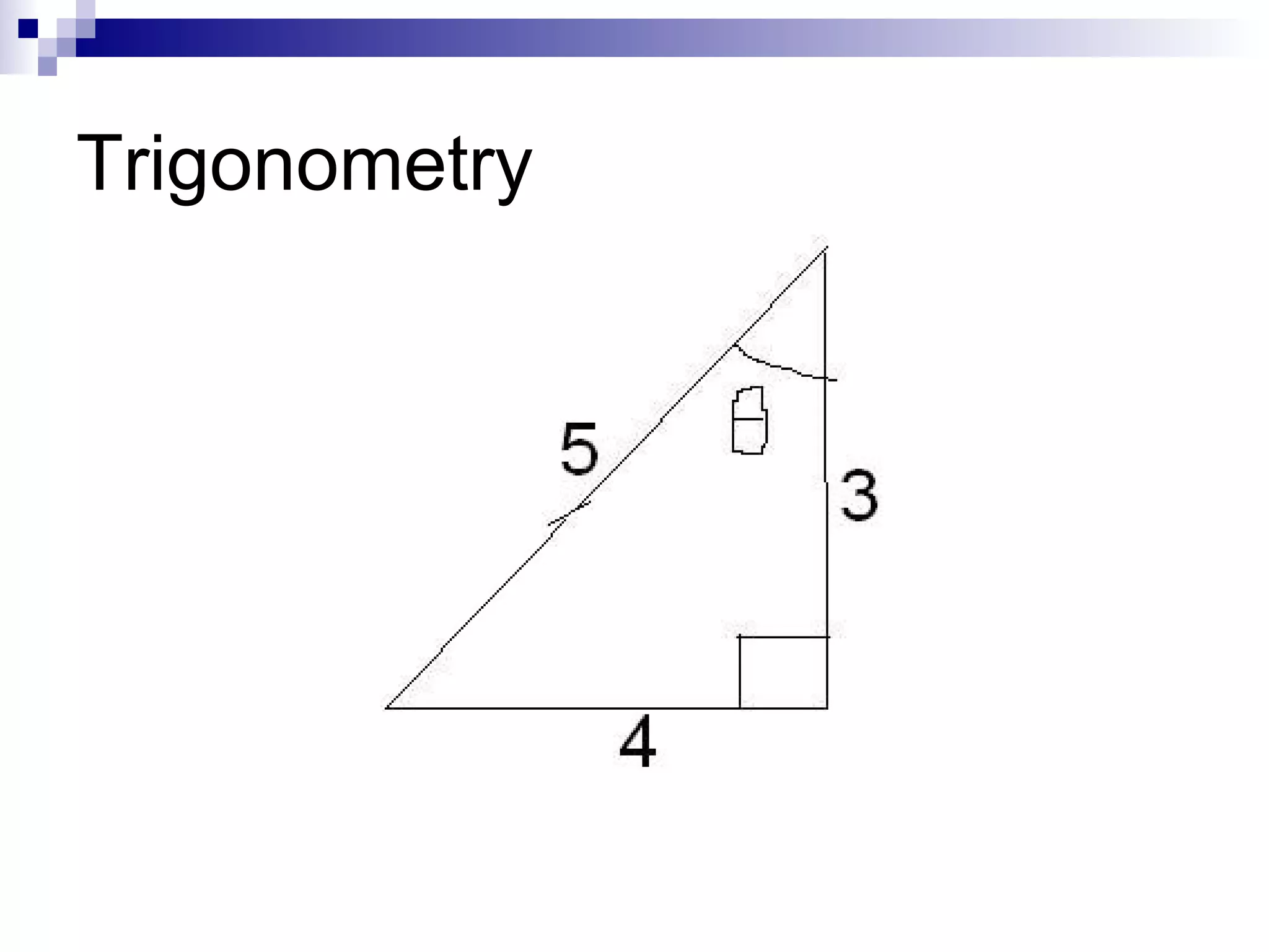 Basic trigonometry | PPT