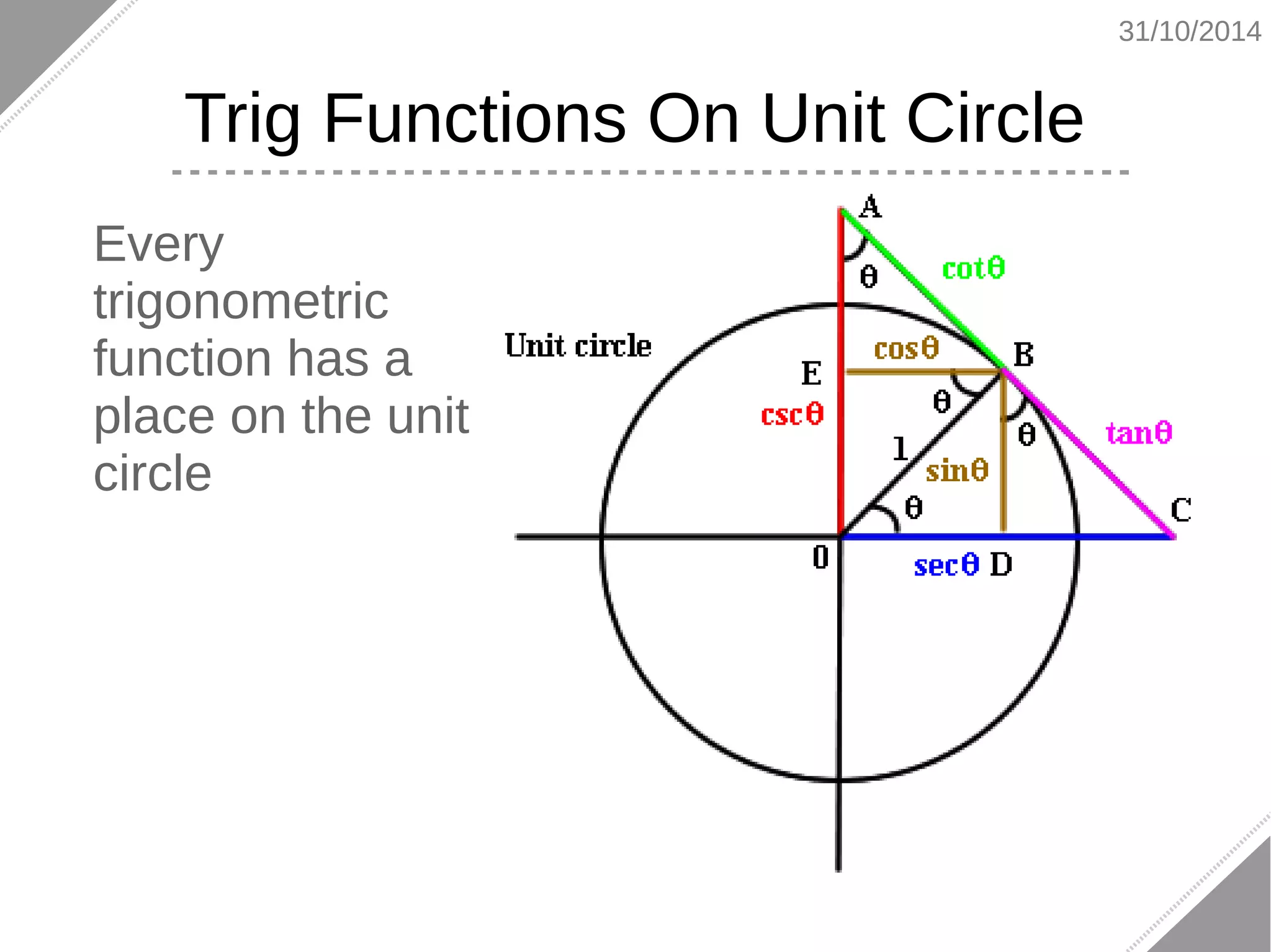 Basic trigonometry | PPT