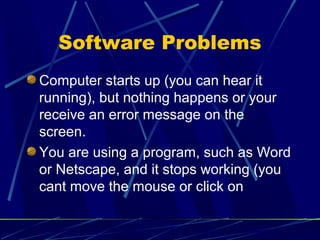 Basic troubleshooting | PPT