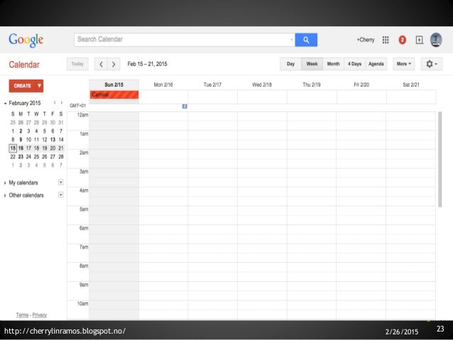Basic tutorial how to use google calendar