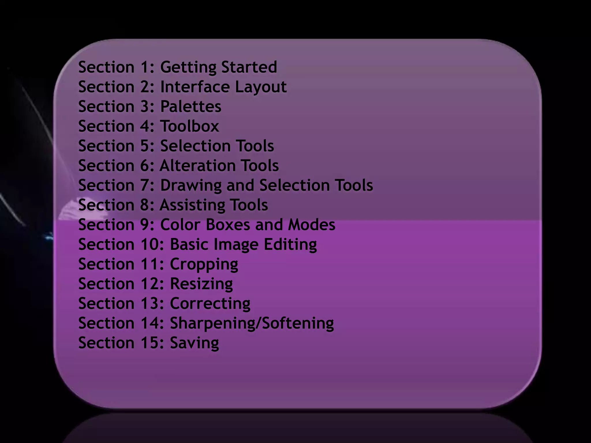 Basic tutorials | PPTX