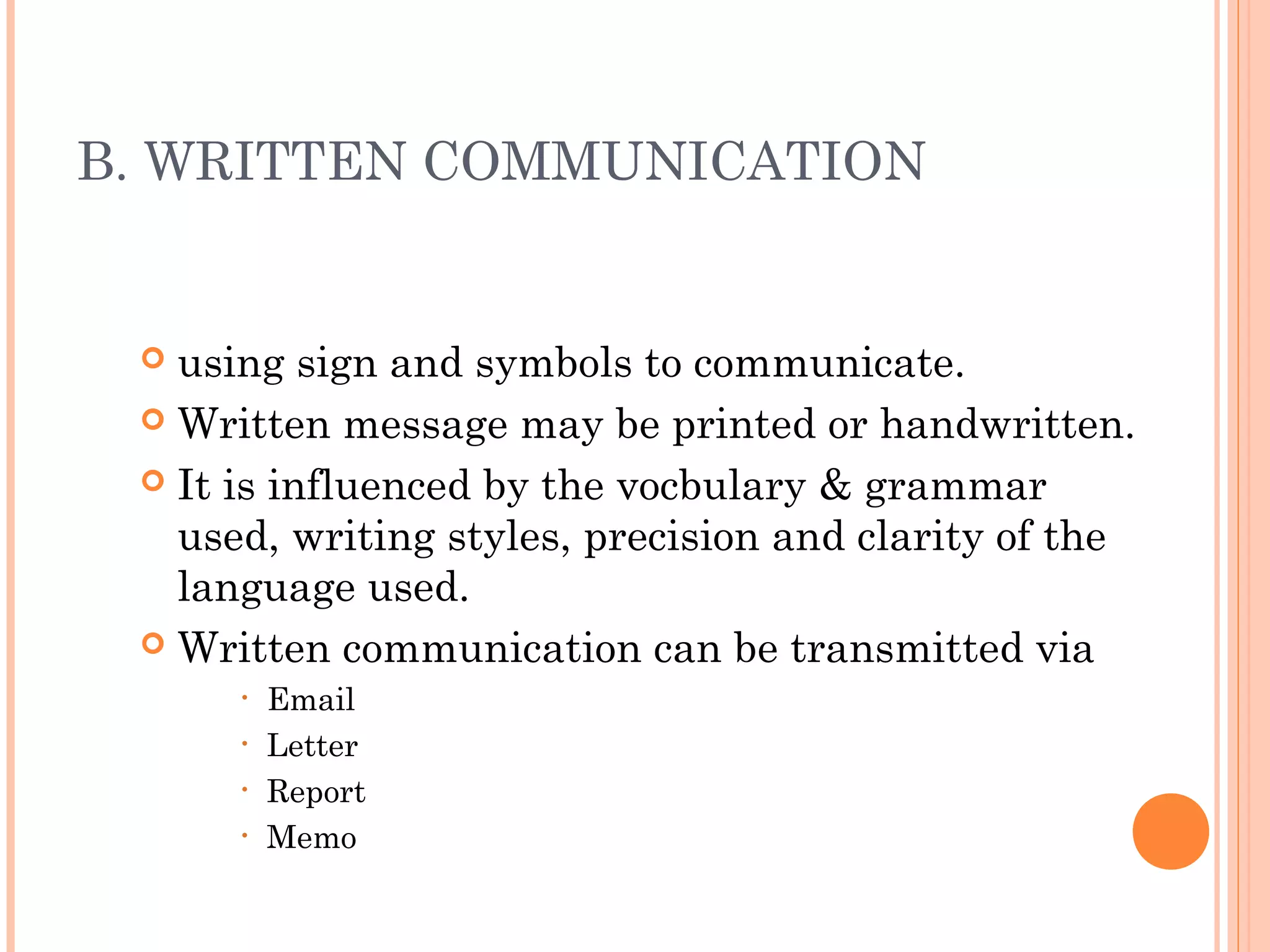 Basic types of communication | PPT