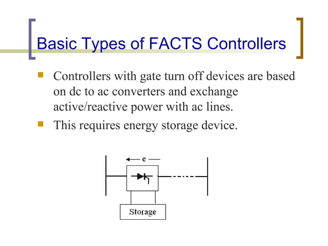 Basic types of facts controllers | PPT | Radio Control | Hobbies ...