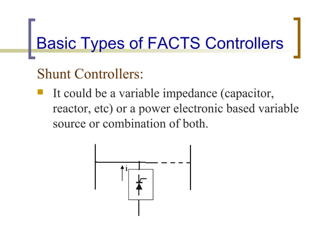 Basic types of facts controllers | PPT | Radio Control | Hobbies ...