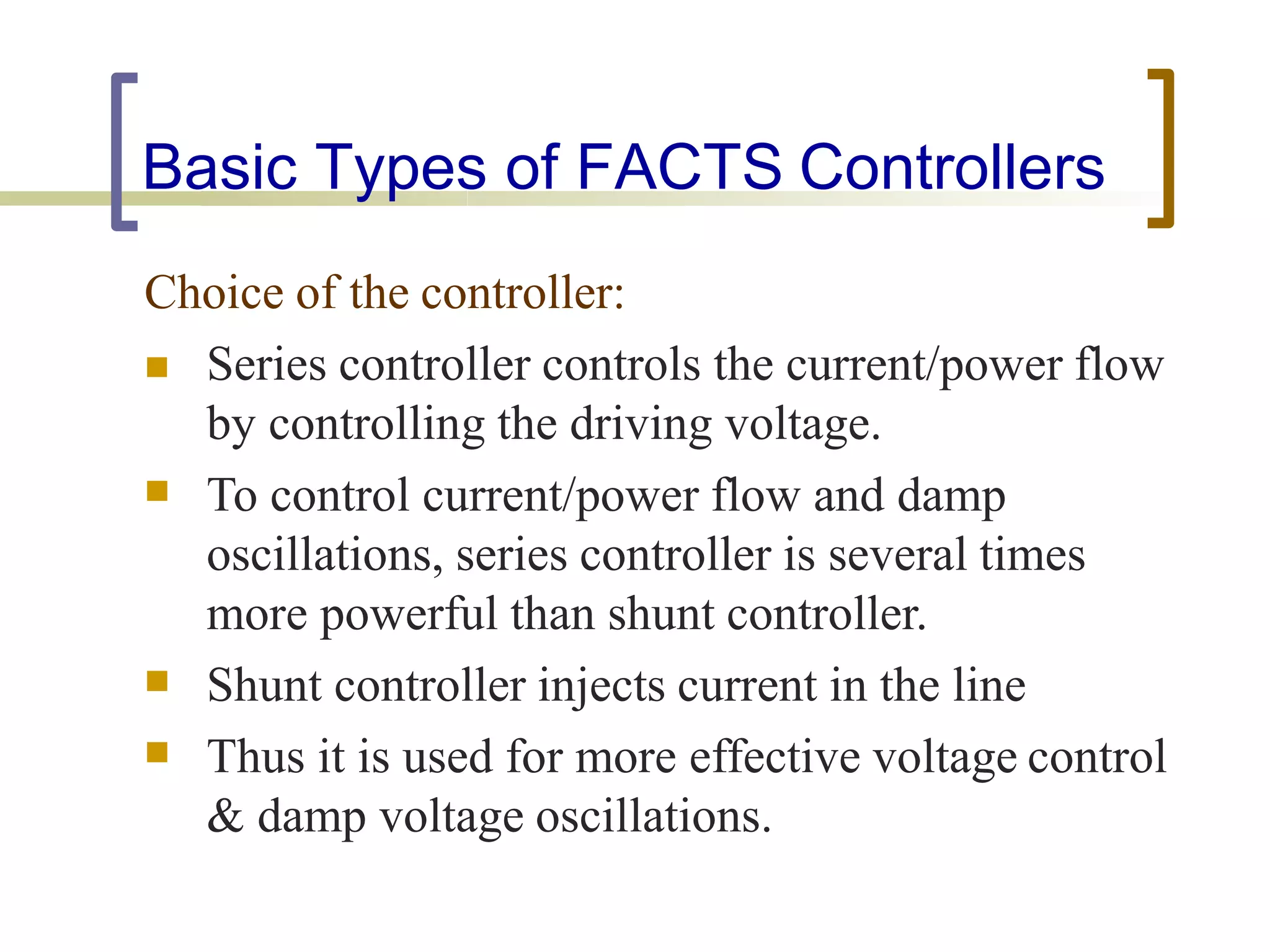 basic types of facts controllers.pptx