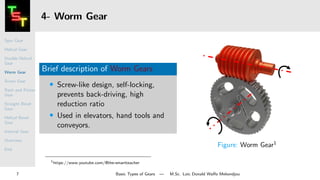 Basic Types of Gears - A Short Overview | PDF