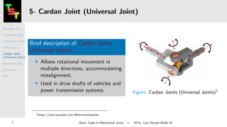 Basic Types of Mechanical Joints - A Short Introduction | PDF