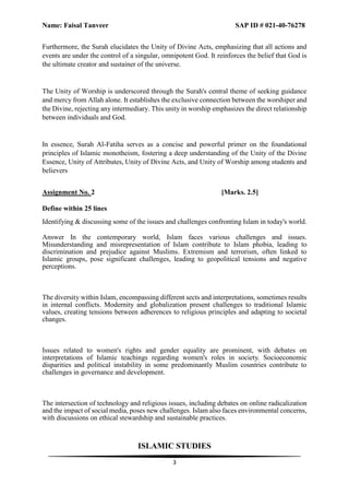 BAsic understanding about religion of islam.docx