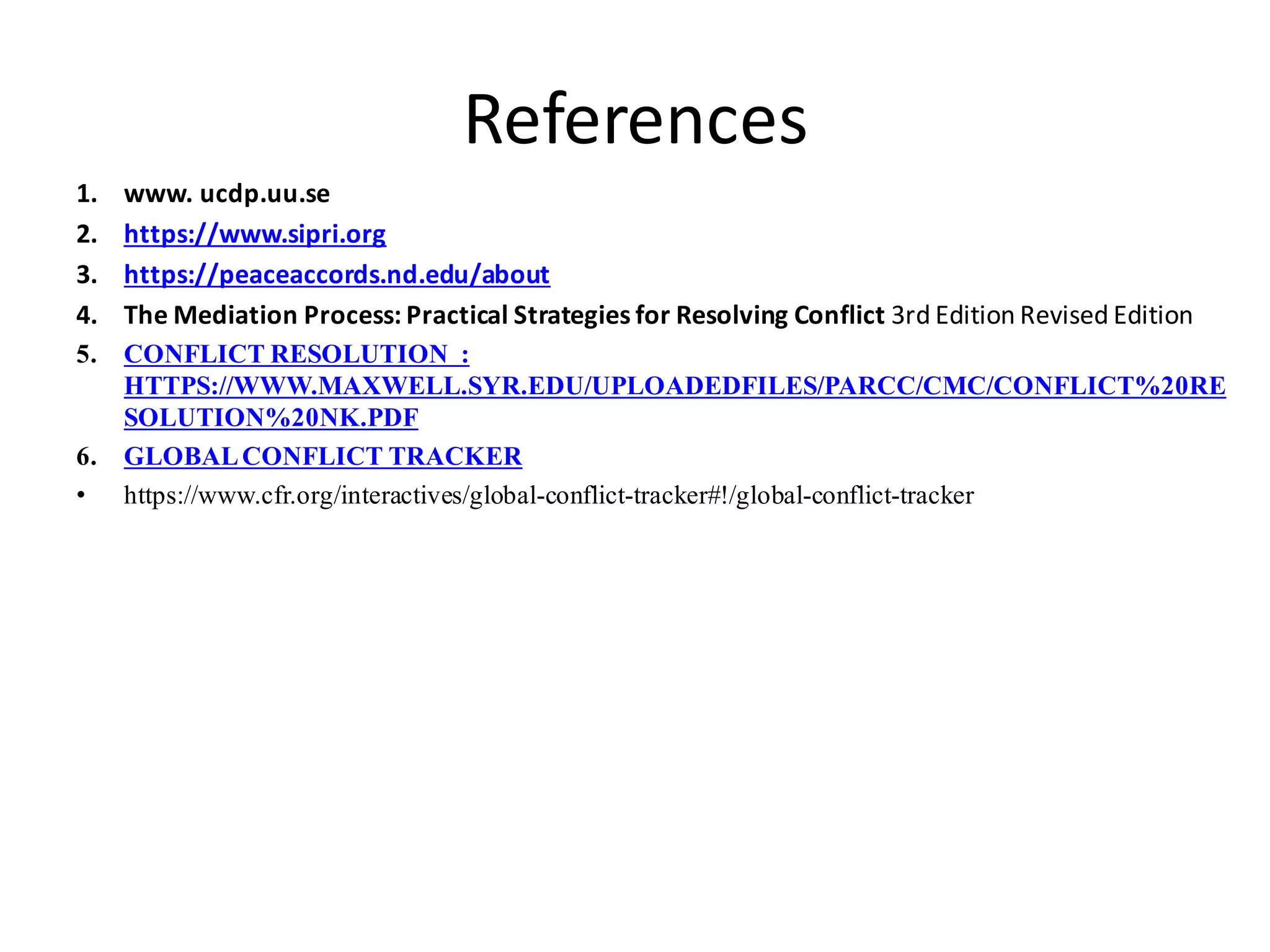 Basic understanding of conflict and conflict management | PDF