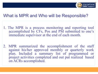 Basic understaning of m&e sang | PPT