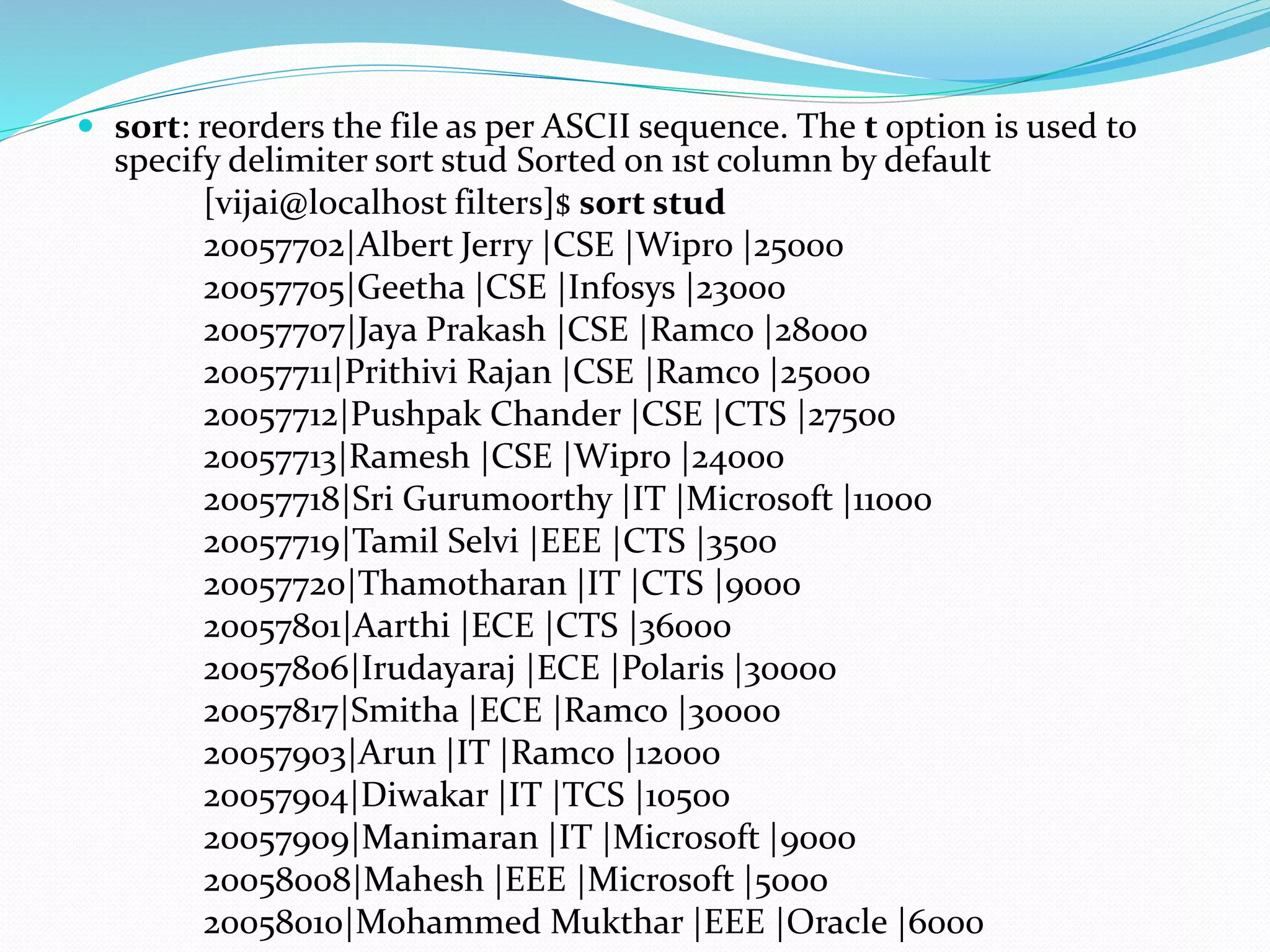 Basic unix commands | PPTX