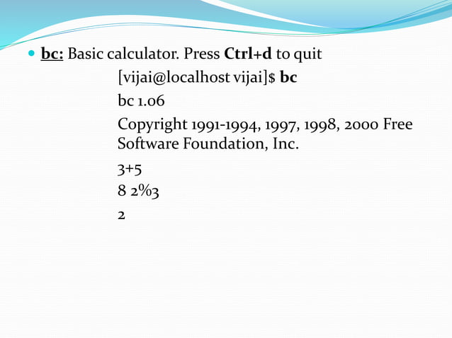 Basic unix commands | PPTX