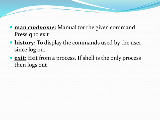 Basic unix commands | PPTX
