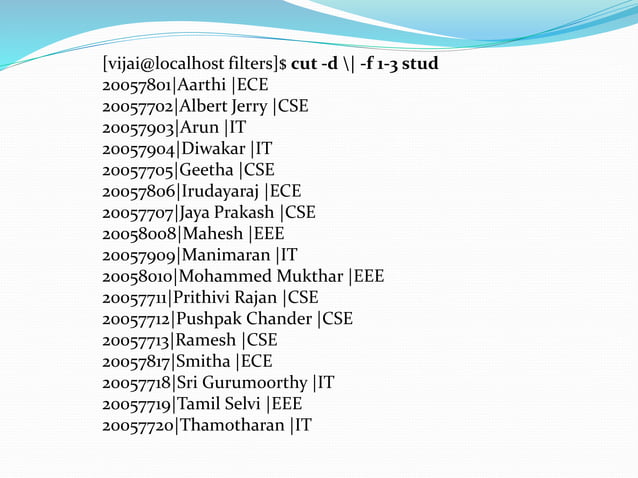 Basic unix commands | PPTX
