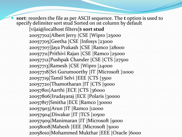 Basic unix commands | PPTX