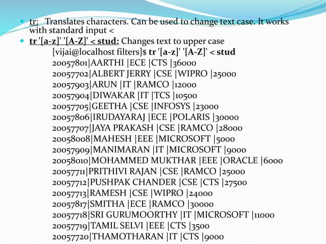 Basic unix commands | PPTX