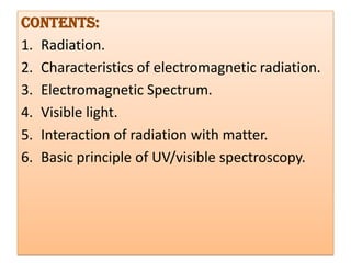 Basic uv,visible | PPT