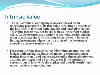 Basic valuation concept final | PPTX