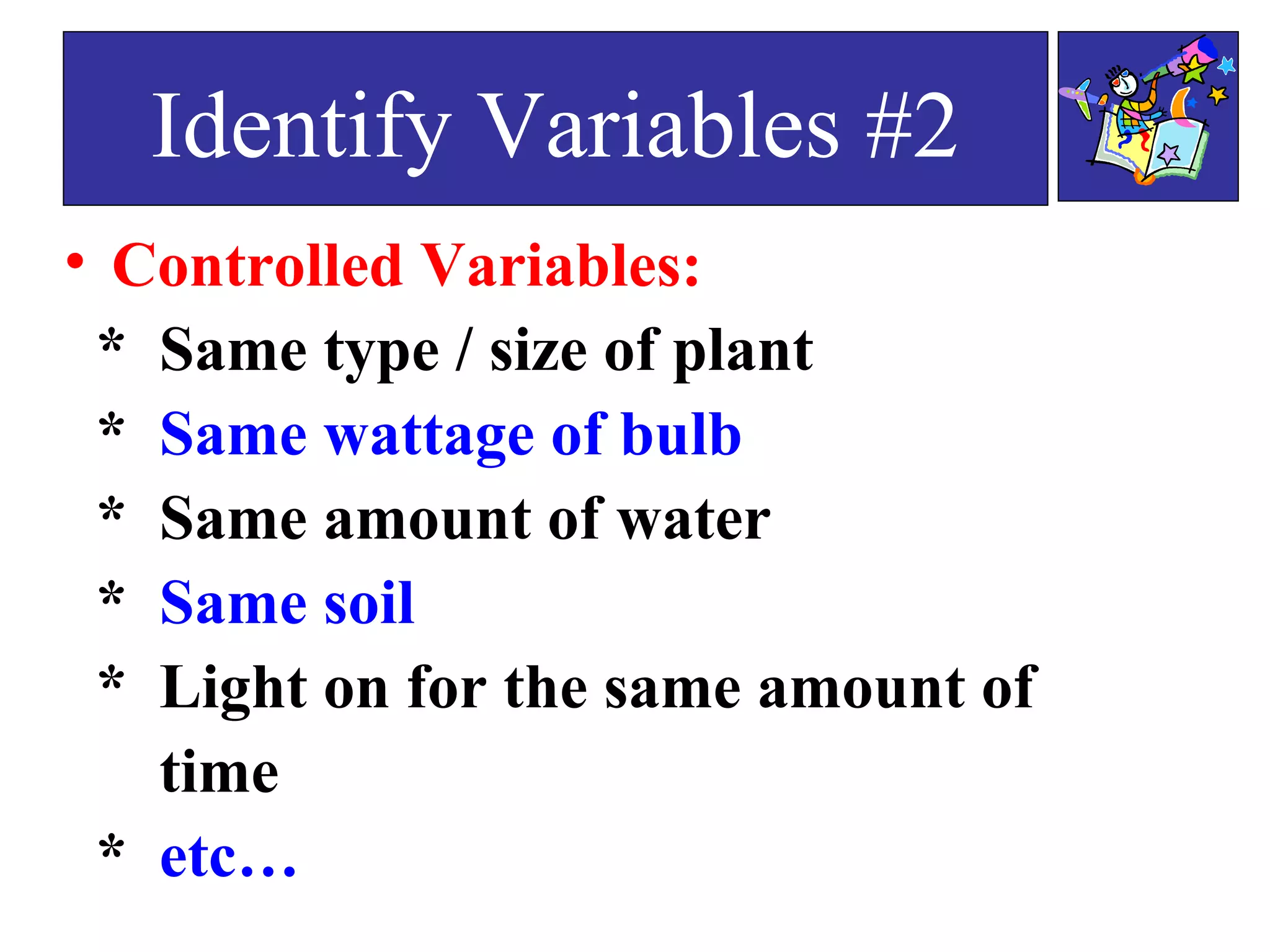 Basic variables ppt | PPT