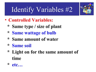 Basic variables ppt | PPT