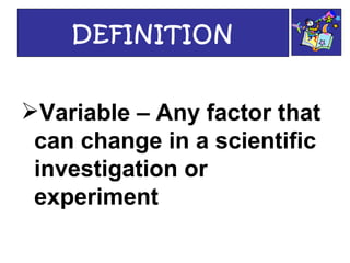 Basic variables ppt | PPT