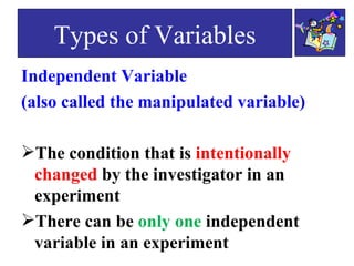 Basic variables ppt | PPT