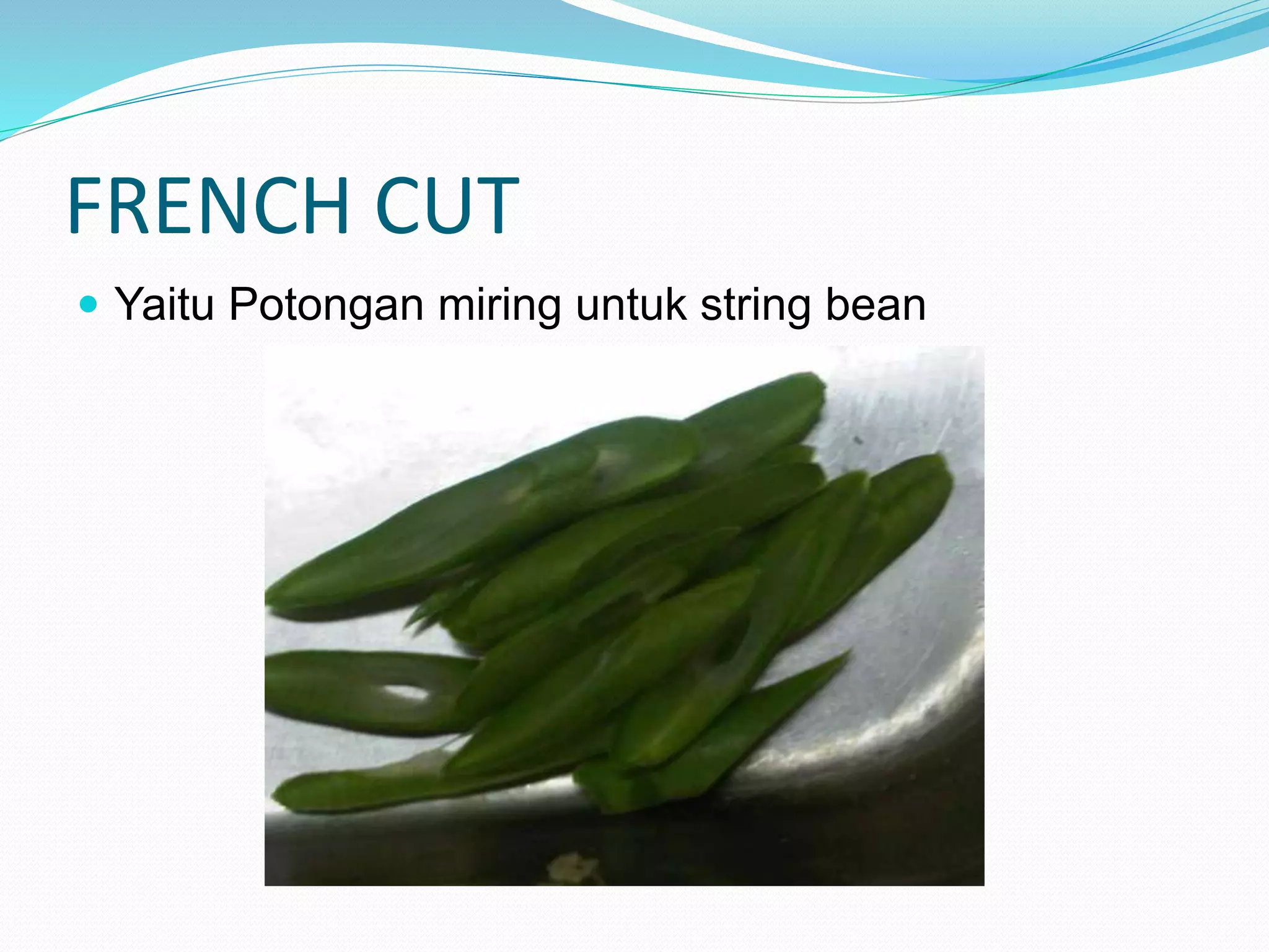 Basic vegetables cutting method | PPTX