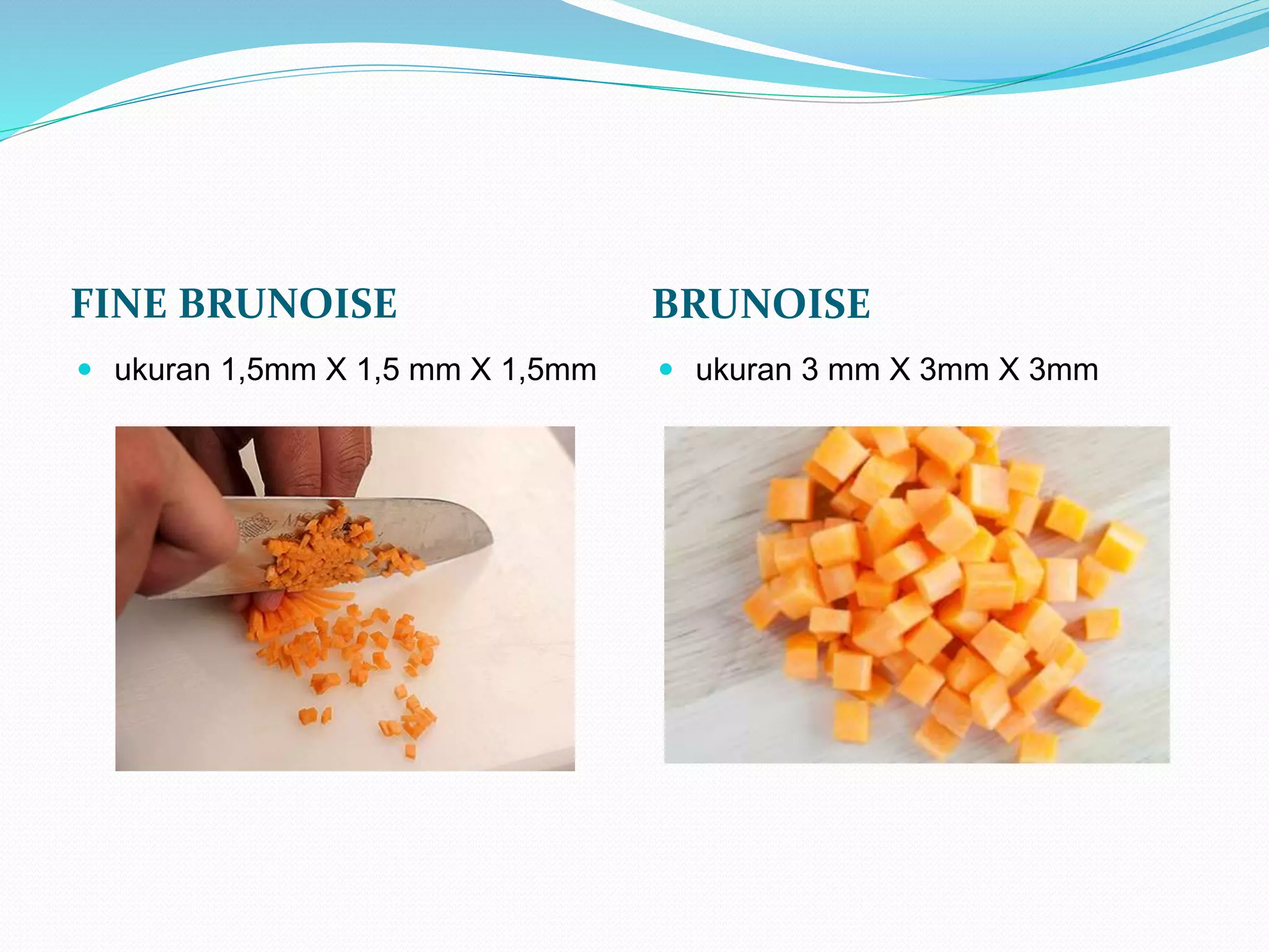 Basic vegetables cutting method | PPTX