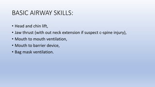 Basic Ventilation | PPTX