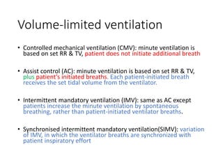 Basic Ventilator Setting NIV.pptx