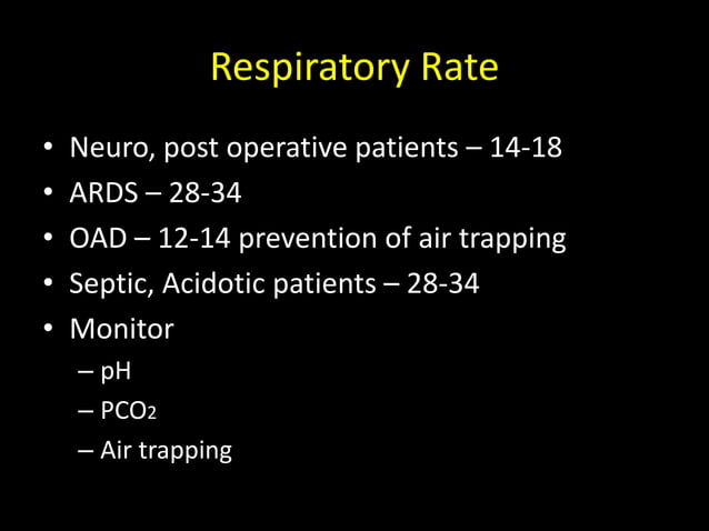 Basic ventilatory parameters | PPTX | Lung and Respiratory Health ...