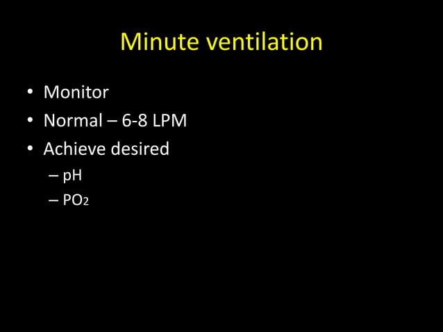 Basic ventilatory parameters | PPTX | Lung and Respiratory Health ...